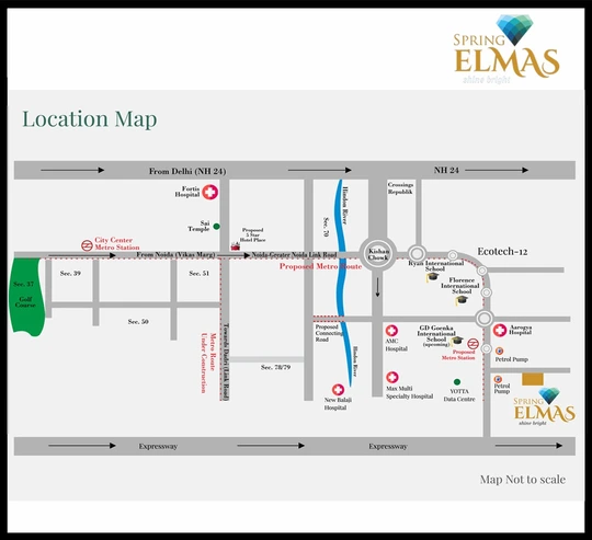 Spring Elmas -Sector 12 Greater Noida West